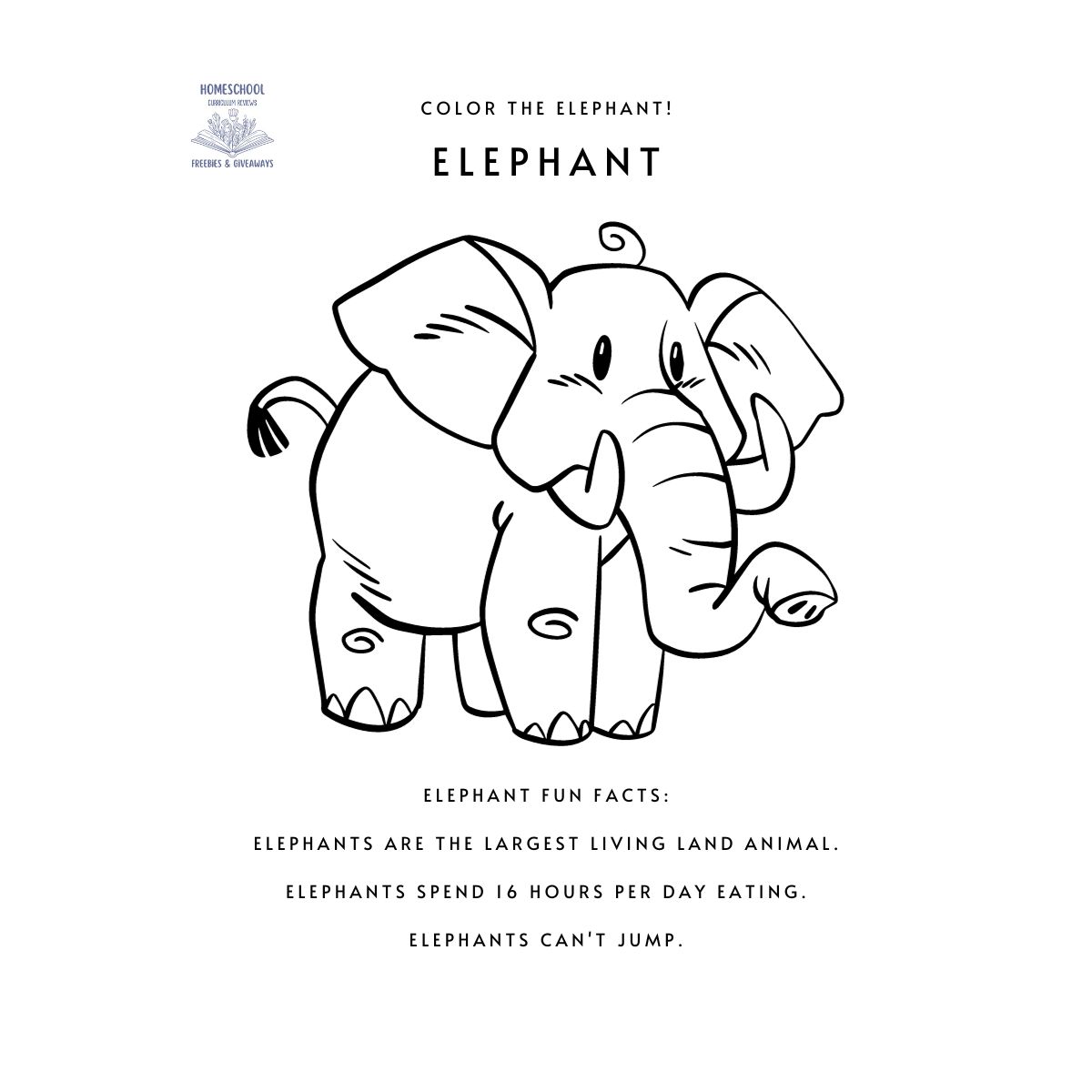 Animal Alphabet Coloring Pages with Fun Animal Facts - Homeschool ...