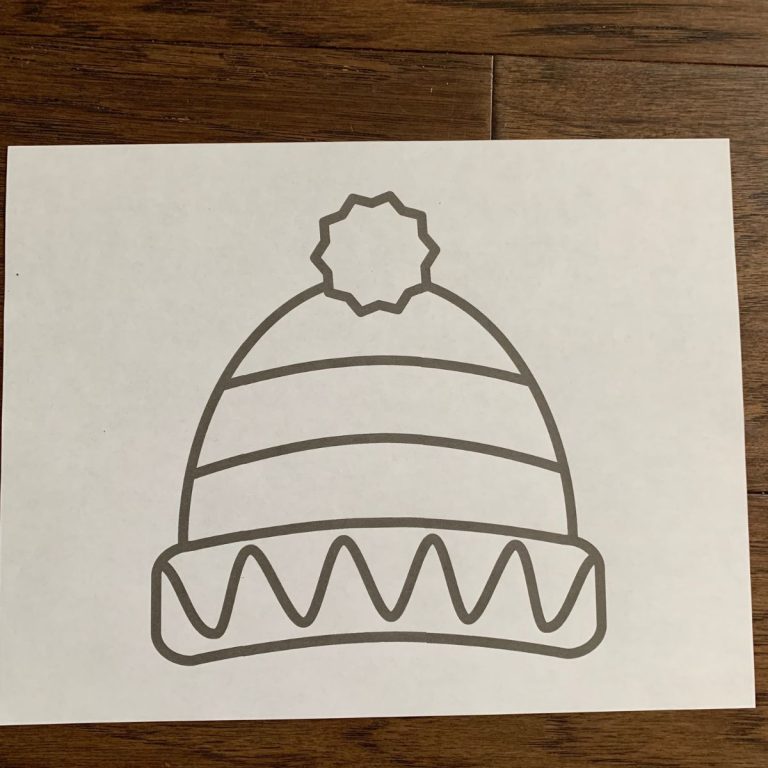Easy, Fun and FREE Winter Hat Printable Craft - Homeschool Freebies and ...